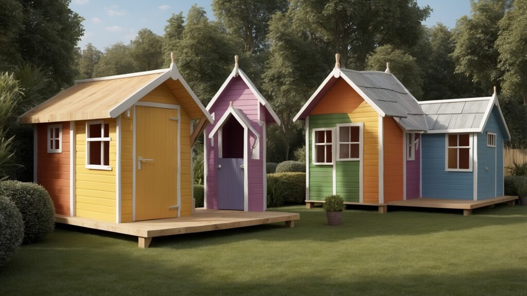 Wooden Wendy Houses 3m x 3m – Mobiletoilets4Hire