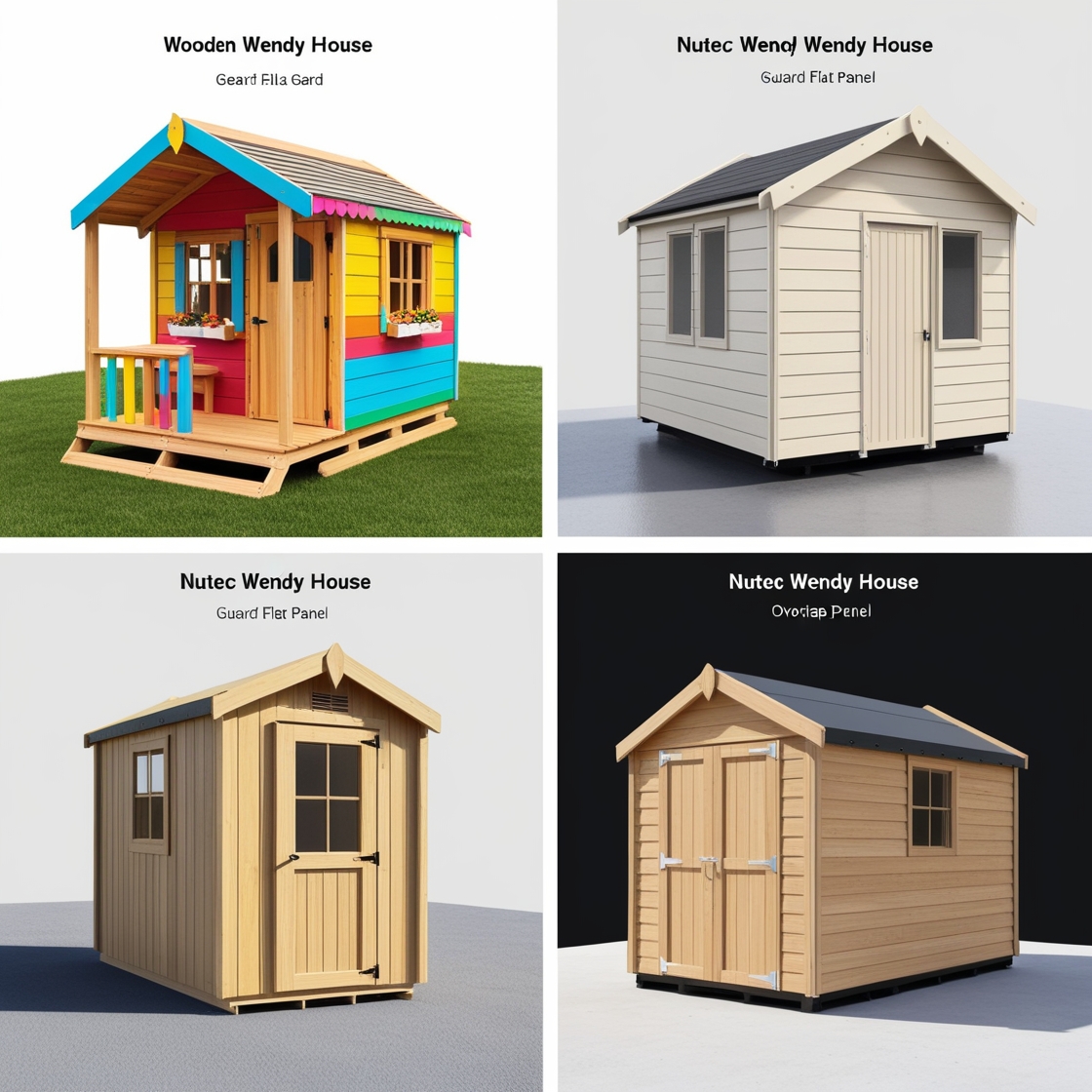 Nutec Wendy Houses - Flat Panel 3m x 6m - Mobiletoilets4Hire