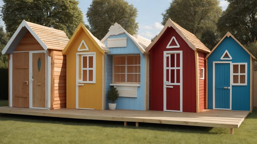 Nutec Wendy Houses – Flat Panel 1.8m x 1.8m – Mobiletoilets4Hire