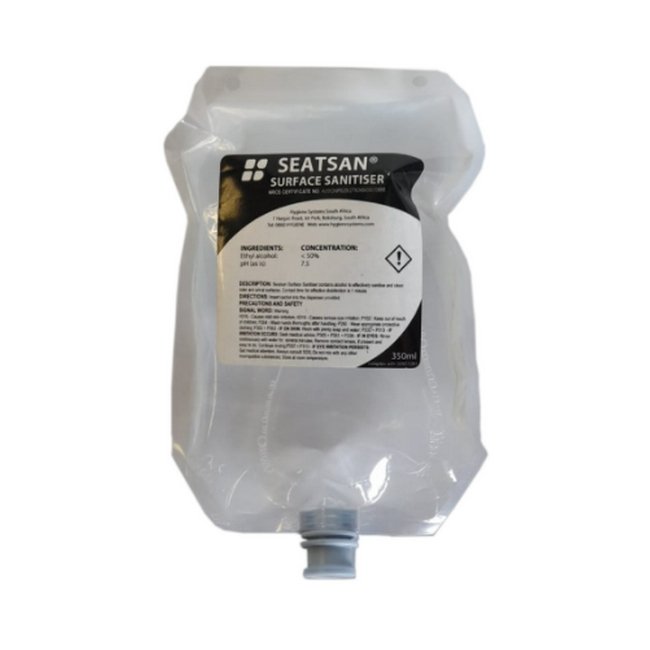 Sanitiser – Surface – Safeseat Refill – Alcohol Based – 350ml – Pack of ...
